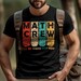 Retro Vintage Math Crew PNG, Math Teacher PNG, Math Coach PNG ,digital ...