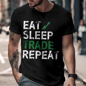 Eat Sleep Trade Repeat PNG Stock Trading Fan PNG Stock Market Digital ...