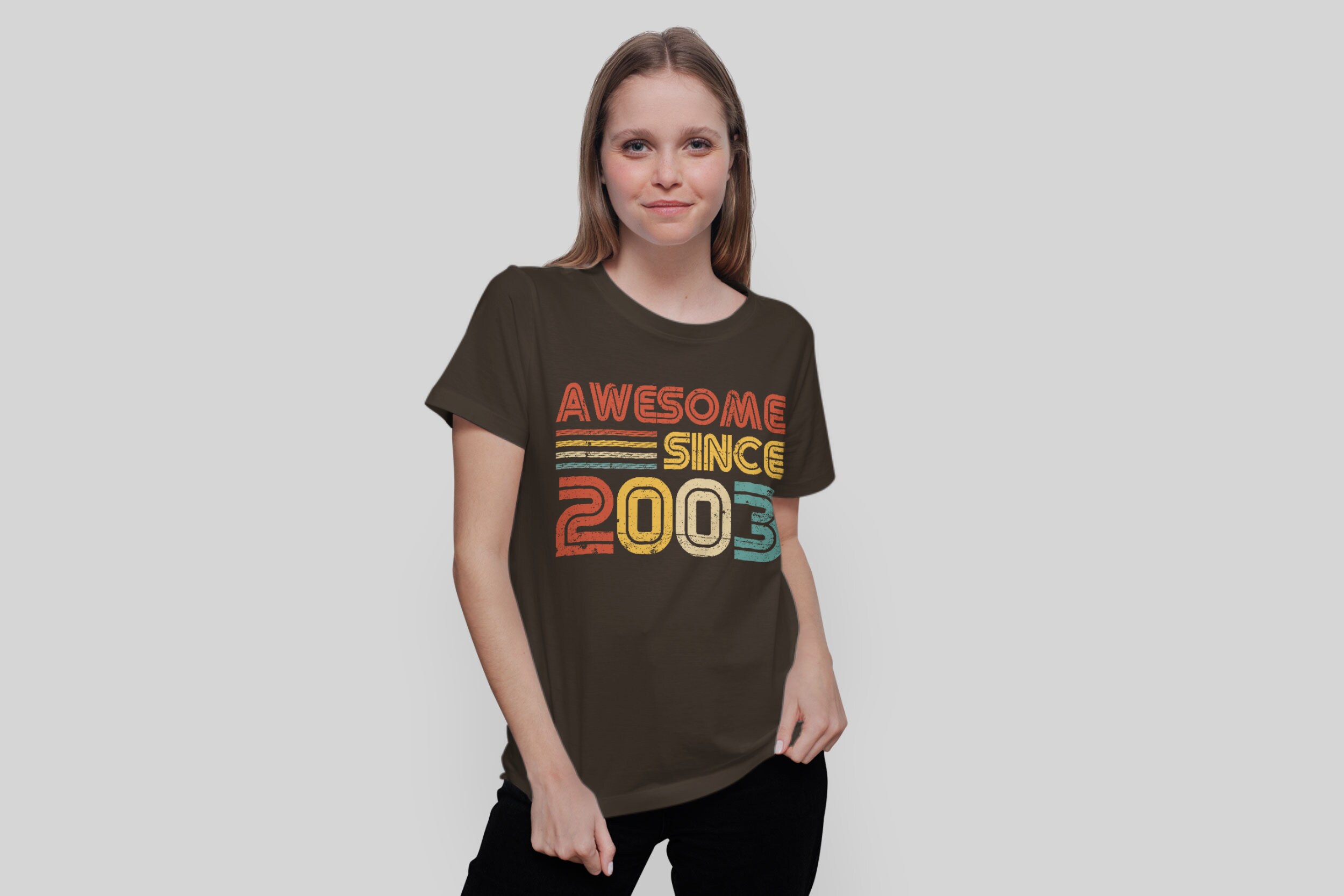 Awesome Since 2003 PNG 20th Birthday PNG 20 Year Old PNG 2003 - Etsy