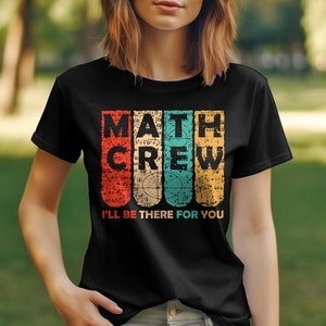 Retro Vintage Math Crew PNG, Math Teacher PNG, Math Coach PNG ,digital ...