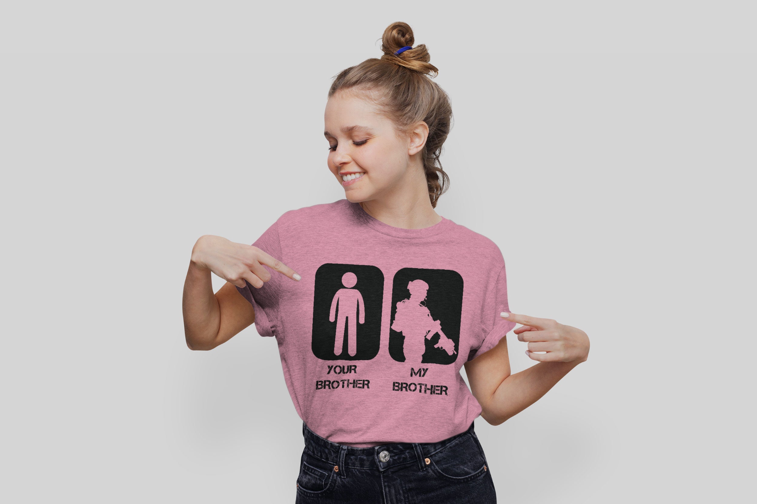 Your Brother My Brother is in Military Proud Army Family Png - Etsy