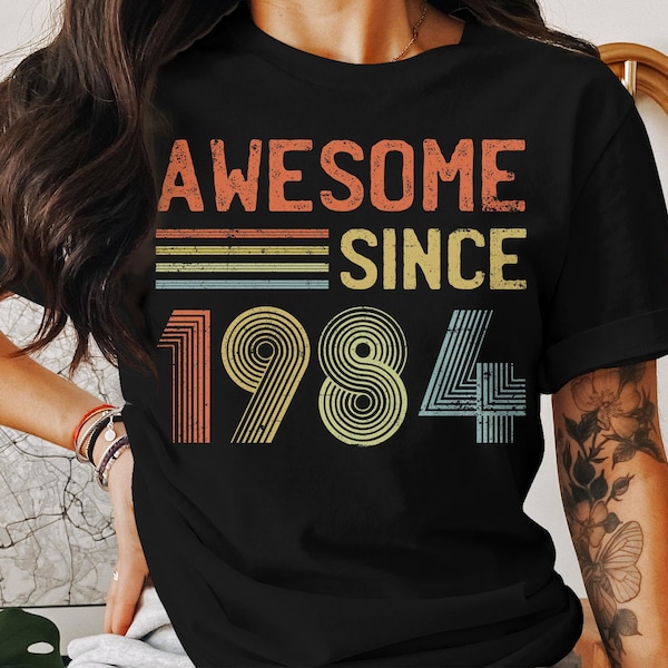 Awesome Since 1984 Png - Etsy