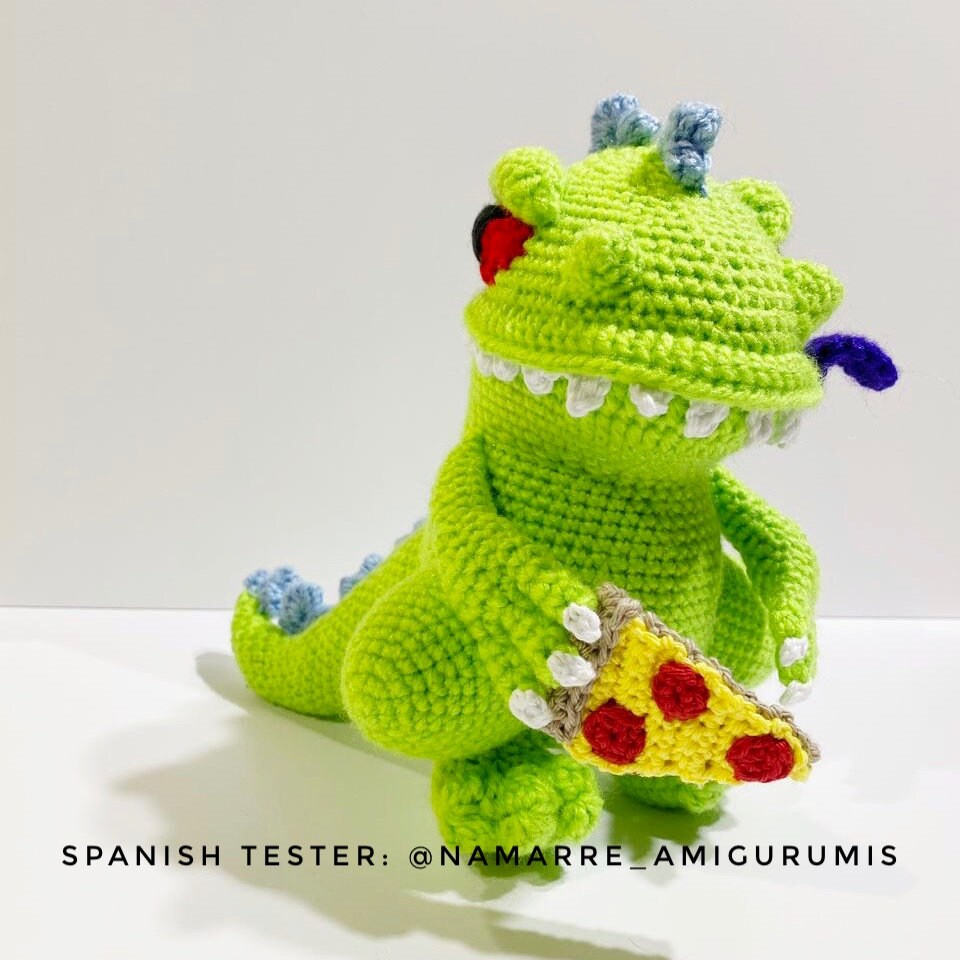 Reptar PDF Pattern ENG/ESP - Etsy