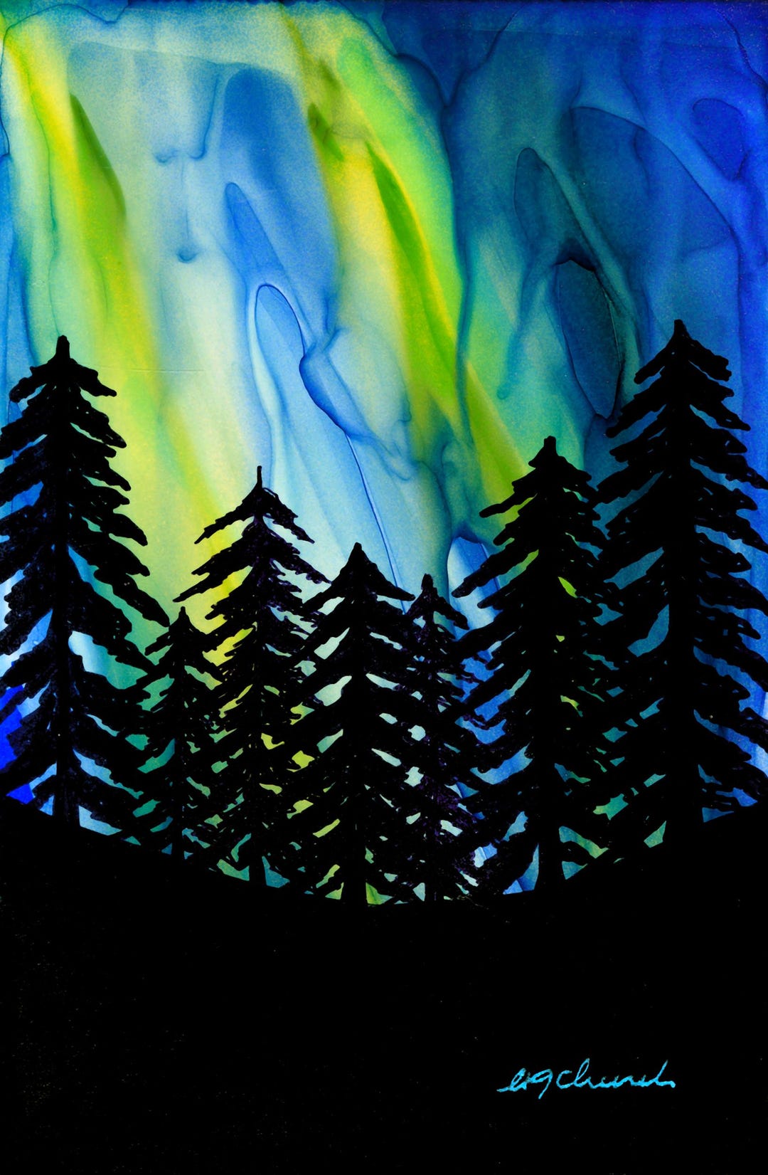 Northern Lights Magnets - Etsy