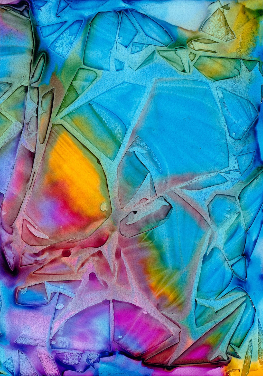 Abstract Art Note Cards - Etsy