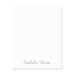 Personalized Simple Script Name 50 Sheet Notepad Custom - Etsy