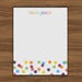 Editable Printable Monogram Binder Cover and Spine Chevron Polka Dot ...