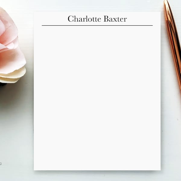 Note Pad - Etsy
