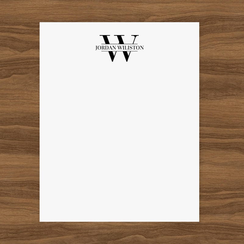 Men Stationery Notepad - Etsy