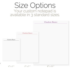 Professional Custom Notepad | Personalized Name Notepad | Boss Gift ...