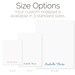 Personalized Simple Script Name 50 Sheet Notepad Custom - Etsy