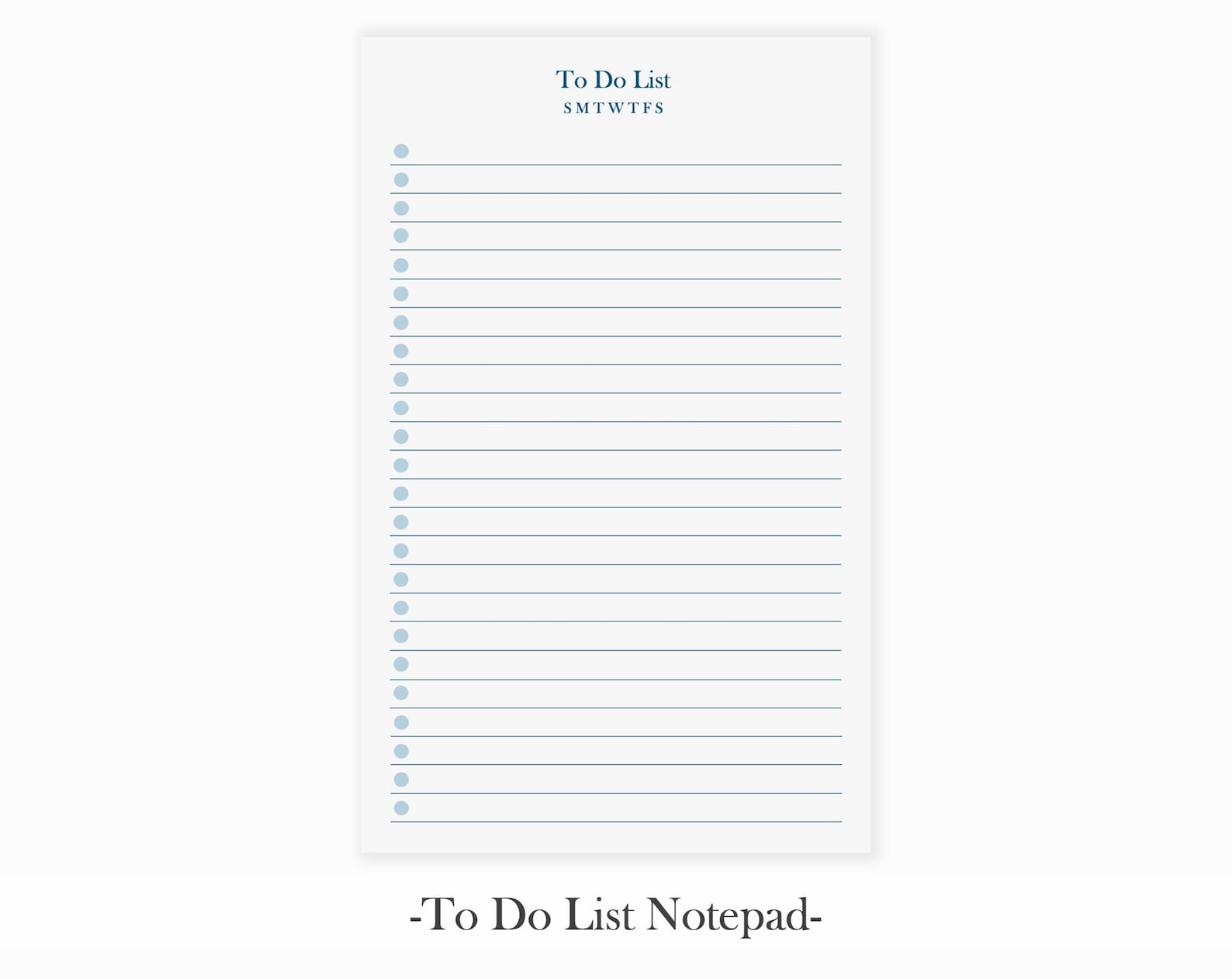 Daily to Do List Notepad | Desk Planner With Checkboxes | Weekly to Do ...