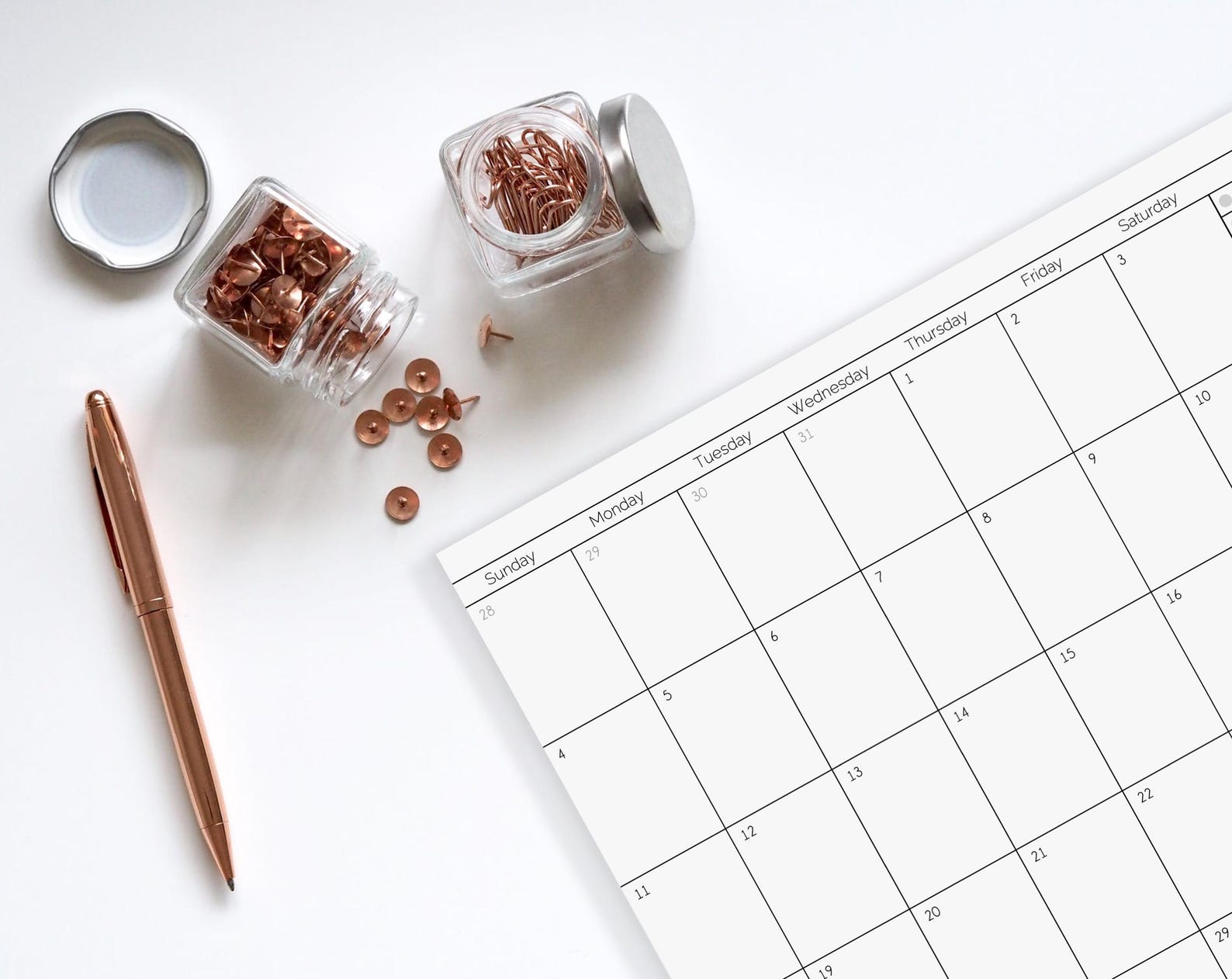 2026 Calendar Notepad | Monthly Planner Notepad Organizer | 2026 Desk ...
