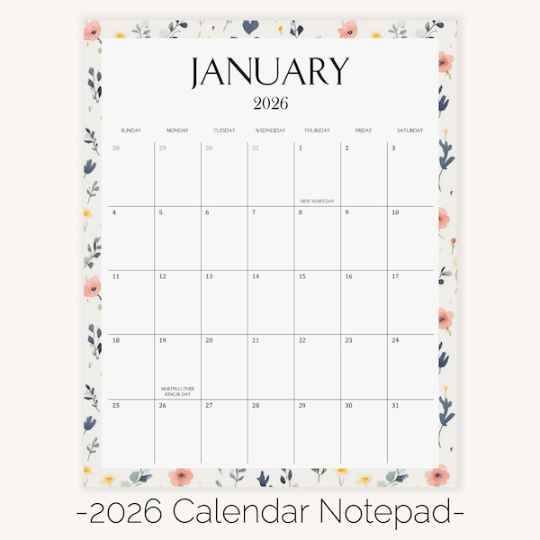 2026 Personalised Notepad - Etsy