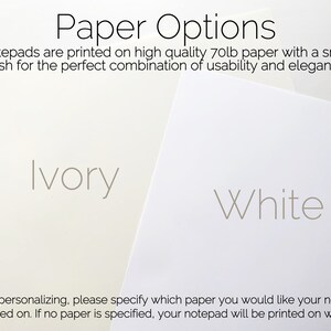 Personalized Cursive Name Notepad Custom Script Name Notepad - Etsy
