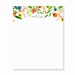 Floral Notepad Simple Lined or Unlined Notepads Teacher or Bridesmaid ...