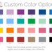 Custom Color Block Notepad | Modern Personalized Notepad | Clean and ...