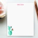 Personalized Cactus Notepad | Cactus Memo Pad | Teacher Notepad Gift ...