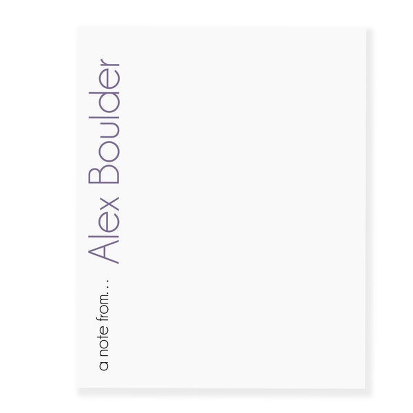 Custom Large Notepad - Etsy