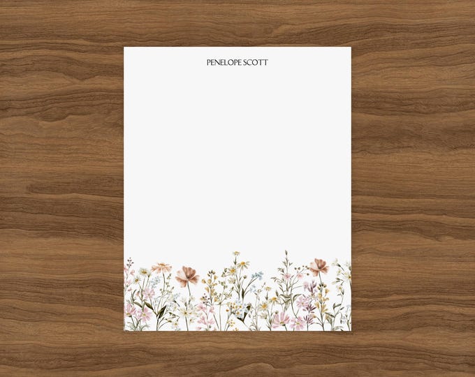 Small Library Card Notepad | 4x6 Notepad | Book Notepad | Aesthetic ...