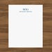 Personalized Monogram Notepad | Custom Notepads | Monogram Square ...