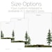 Pine Tree Notepad | Custom Notepad Nature Theme | Outdoors Personalized ...