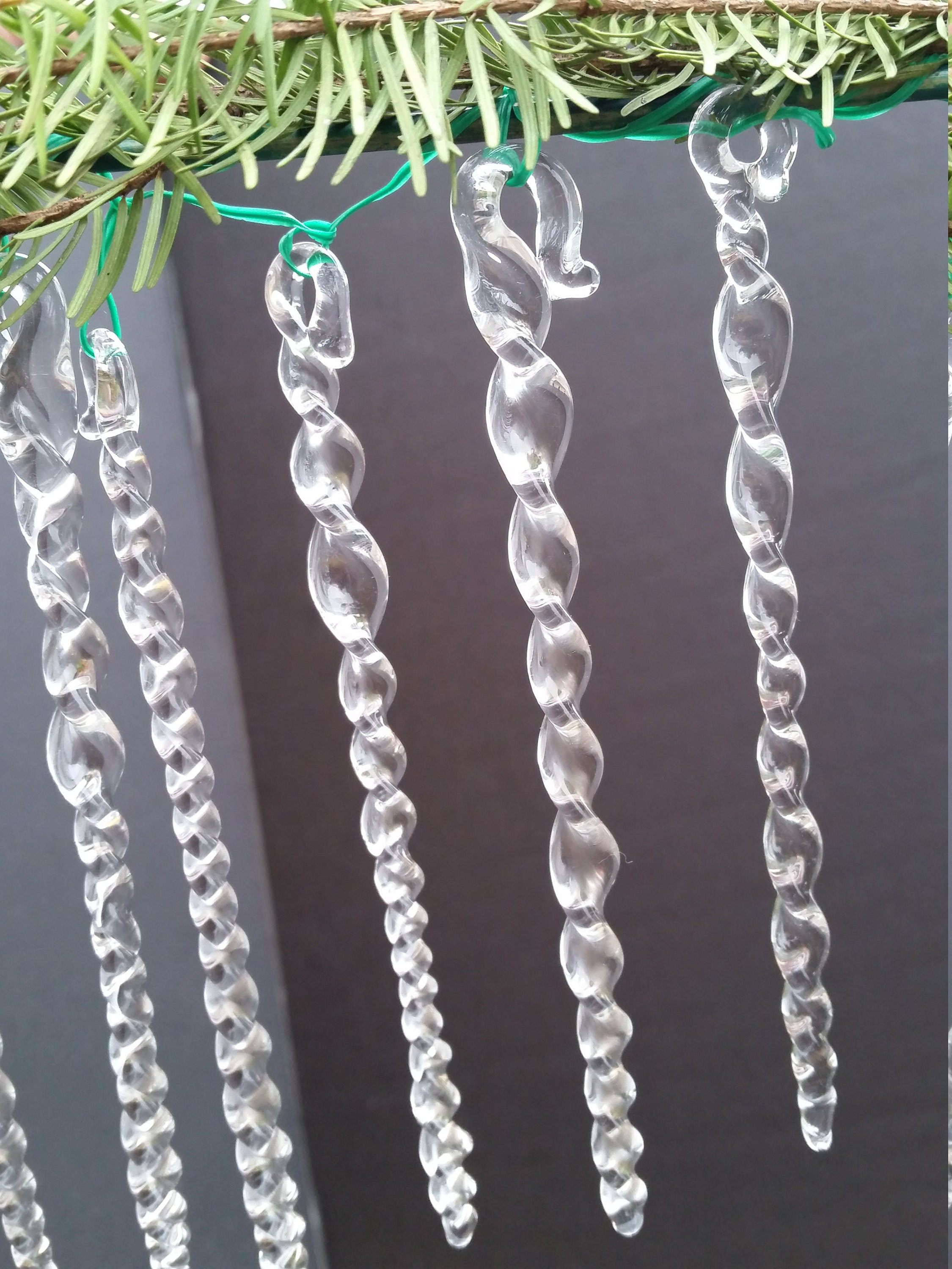 Handmade Icicles Pendants Boro Glass Beads by Blake Heinz of ...