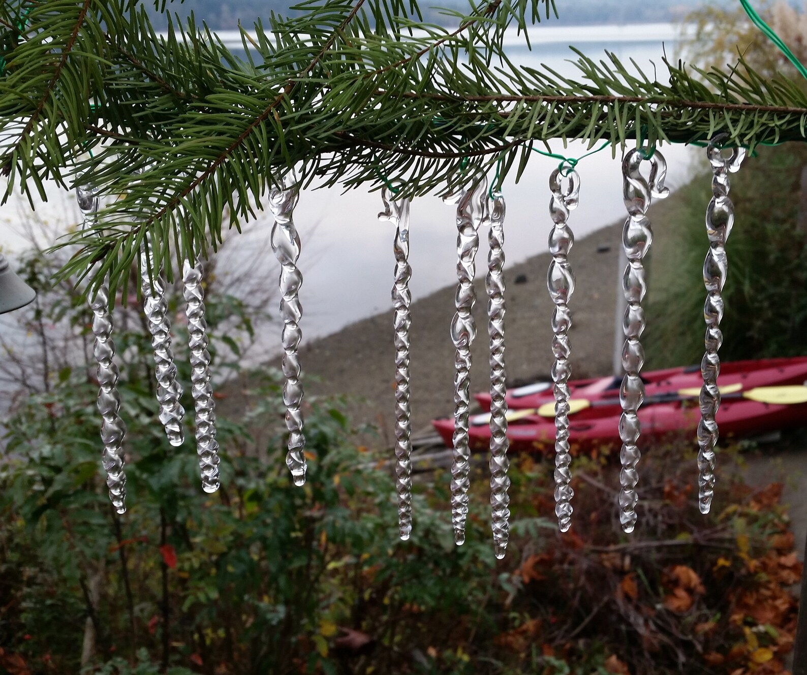 Handmade Icicles Pendants Boro Glass Beads by Blake Heinz of ...