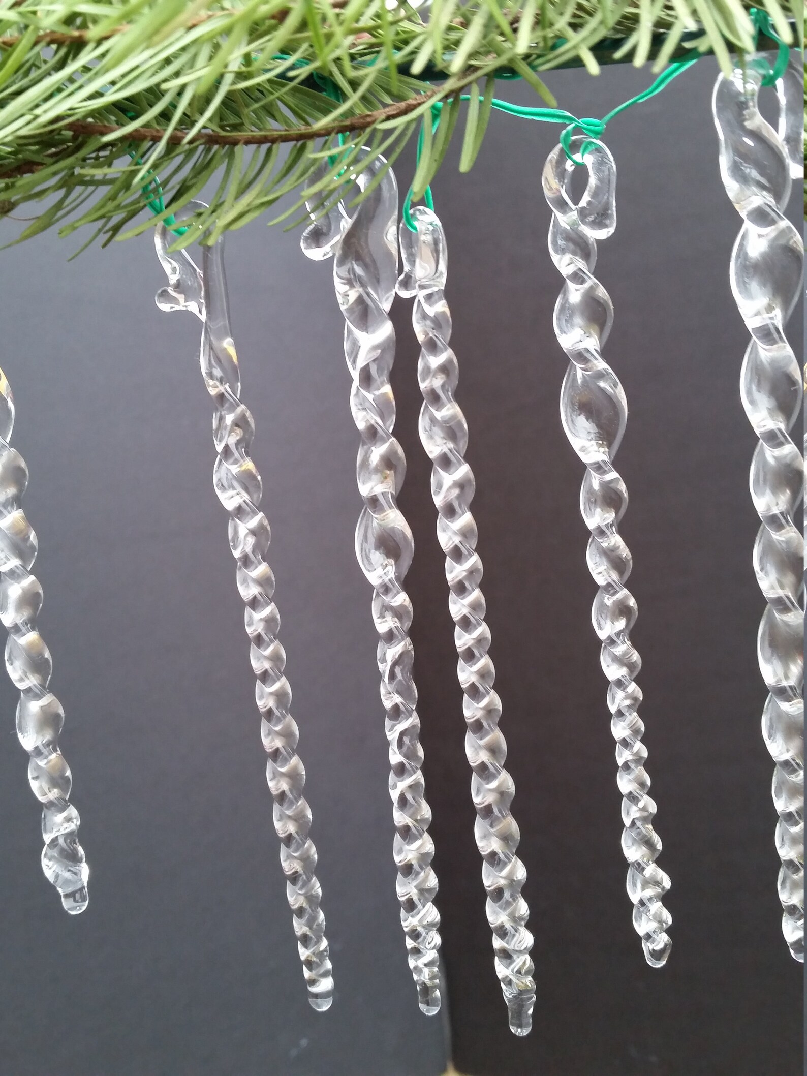 Handmade Icicles Pendants Boro Glass Beads by Blake Heinz of - Etsy