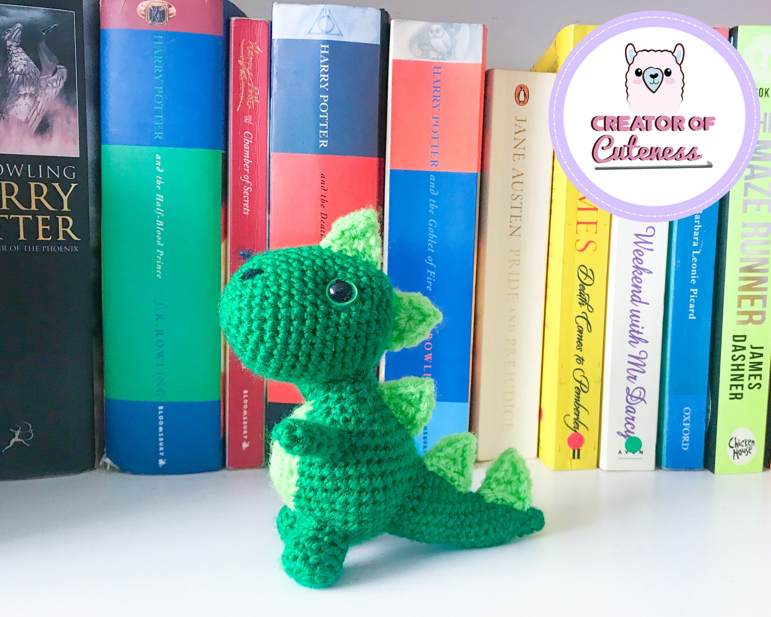Crochet Dinosaur Pattern: Dexter the Dino Cute T-Rex | Etsy