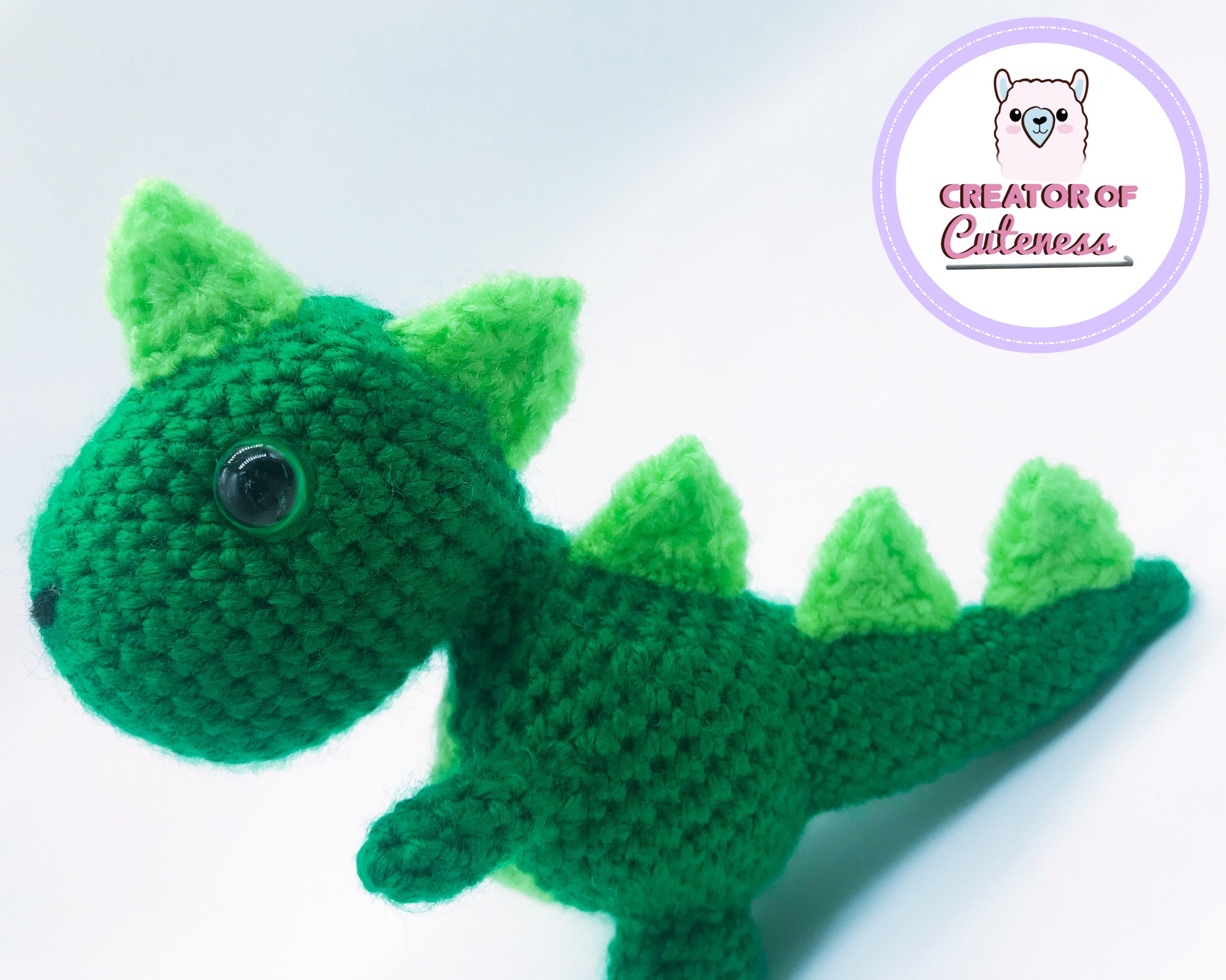 Crochet Dinosaur Pattern: Dexter the Dino Cute T-Rex | Etsy