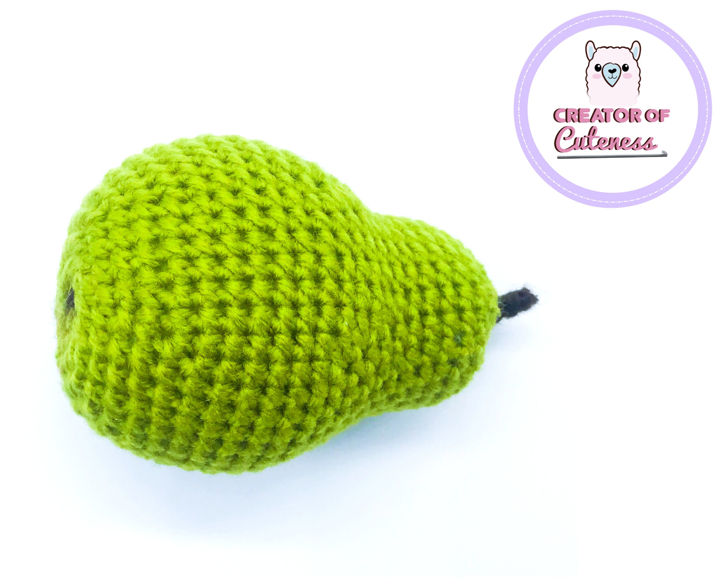 Crochet Pear Pattern: perfect Pear Realistic Fruit Amigurumi - Etsy UK