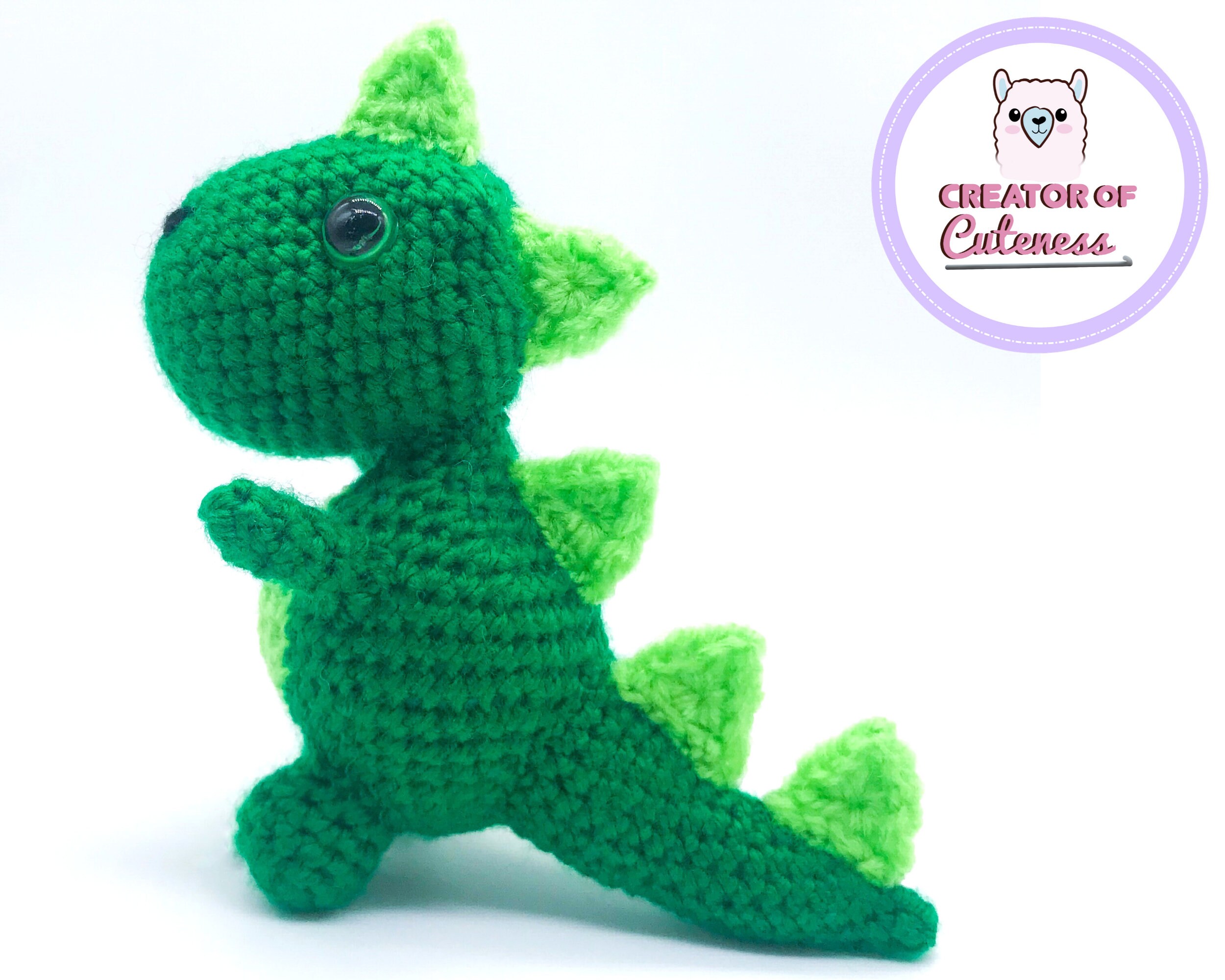 Crochet Dinosaur Pattern: Dexter the Dino Cute T-Rex | Etsy
