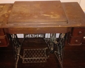 Singer sewing table | Etsy
