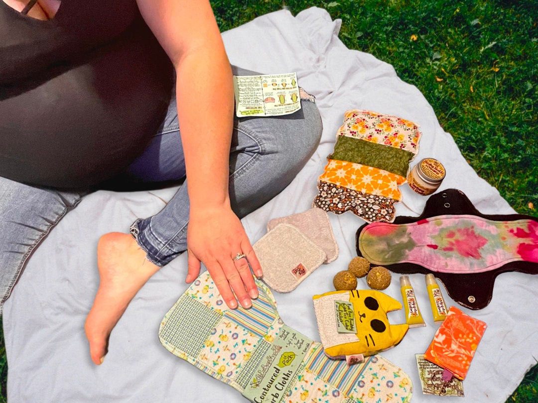 Postpartum Care Package Gift Set, Custom Baby Shower Gifts, Eco ...