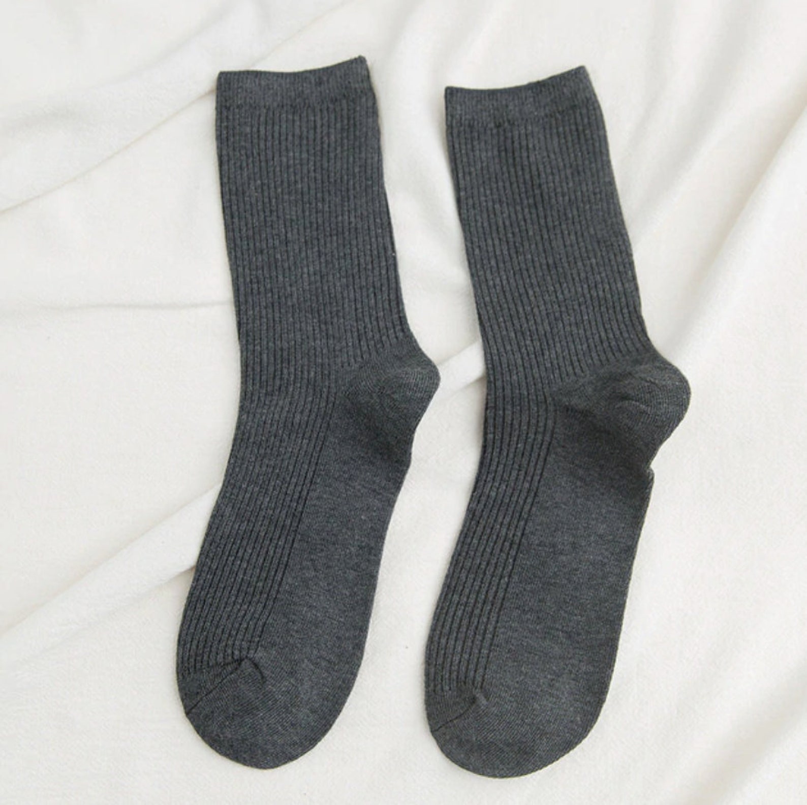 High Ankle Autumn Fall Casual Knitted Women Fashion Socks | Etsy