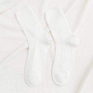 High Ankle Autumn Fall Casual Knitted Women Fashion Socks - Etsy