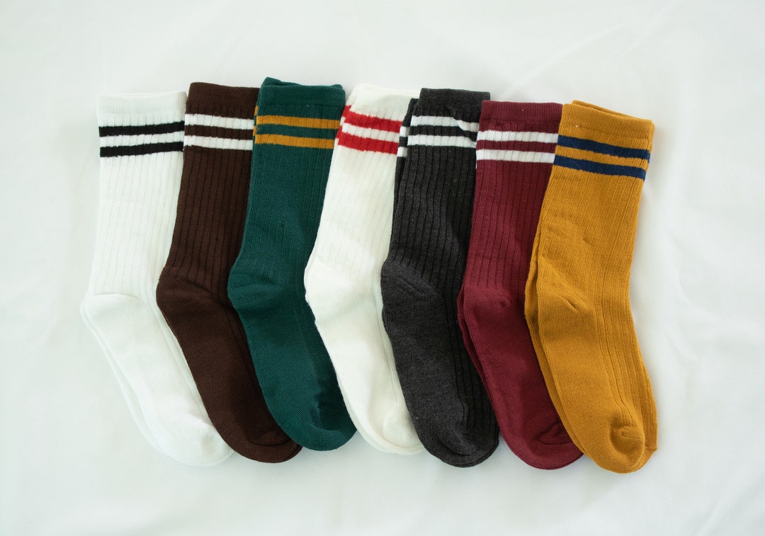 Mid Ankle Cute Harajuku Korean Style Women Socks Made of Cotton - Etsy