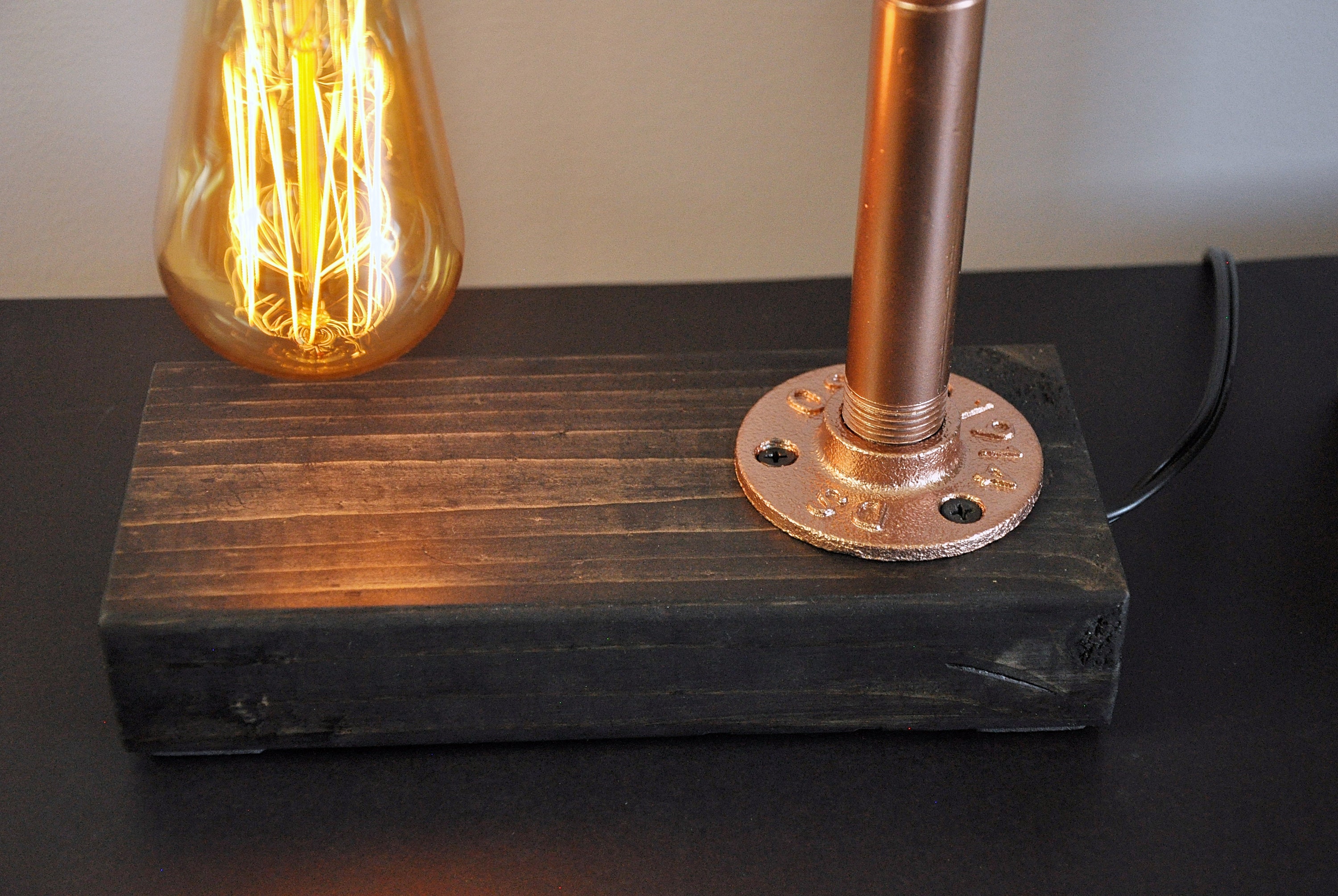 Table Lamp-desk Lamp-edison Steampunk Lamp-rustic Home - Etsy Canada