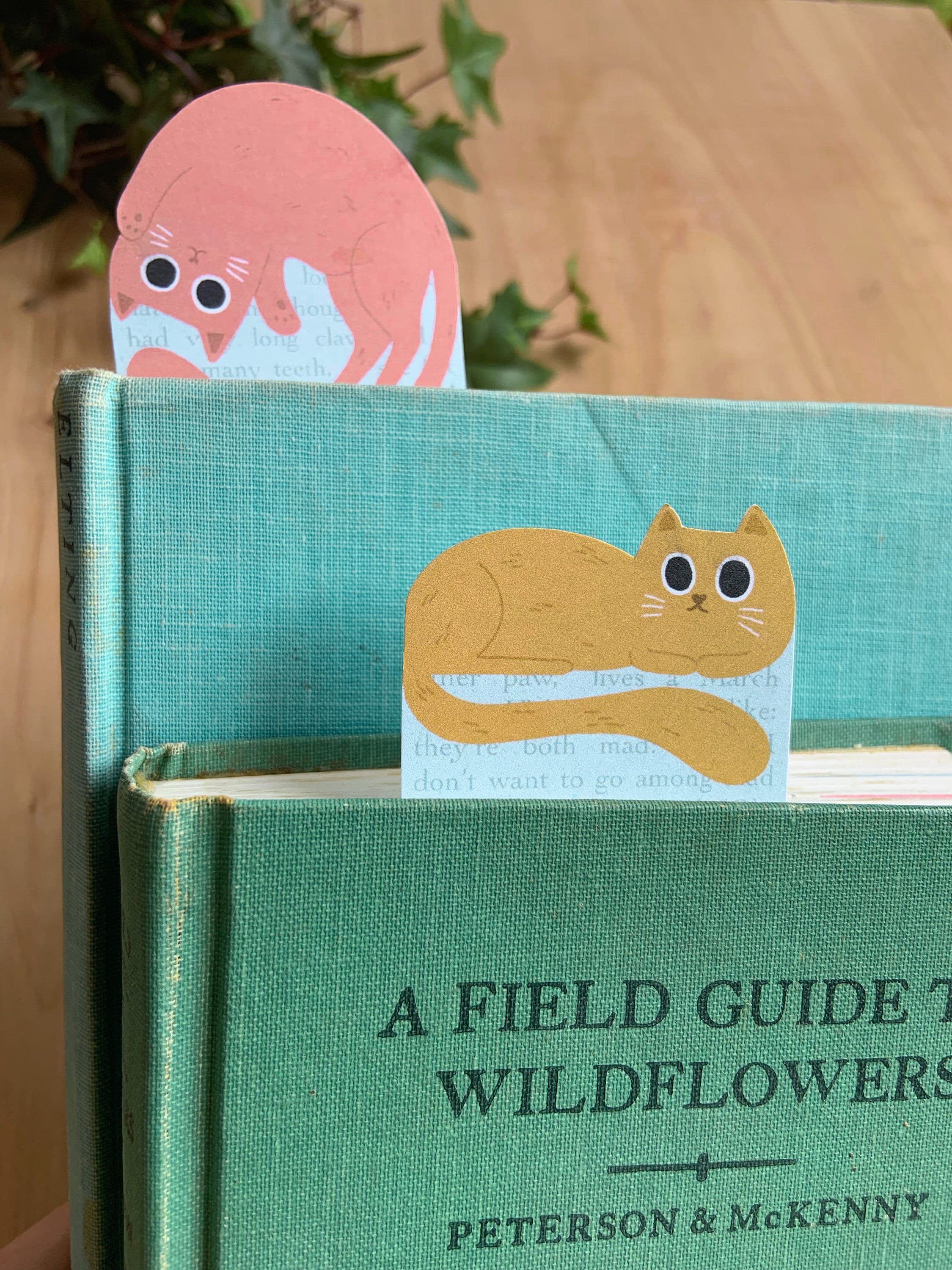 Printable Cat Bookmarks, Printable Kids Bookmark Set, Kitty Cat ...