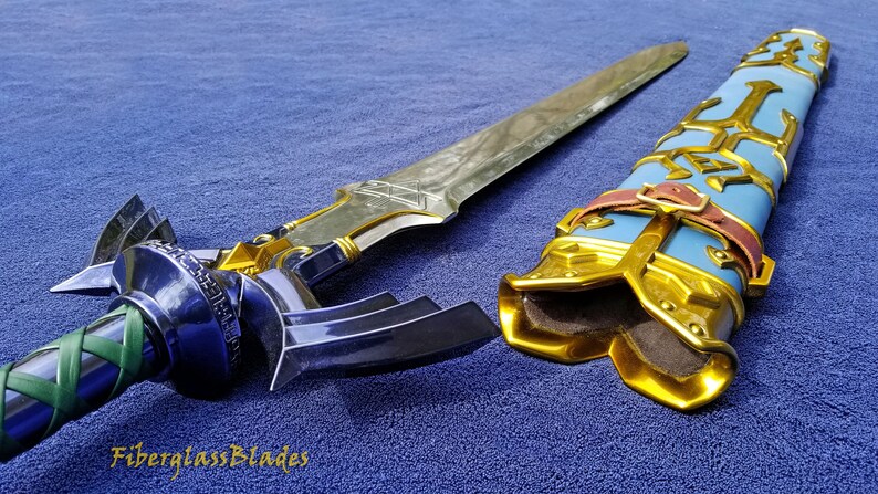 Legend of Zelda: Twilight Princess Master Sword and Sheath - Etsy