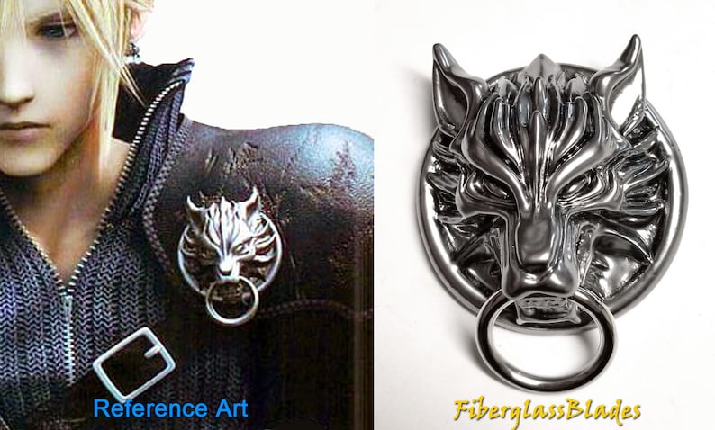 Cloud Strife Fenrir wolf: Final Fantasy 7 Advent Children | Etsy