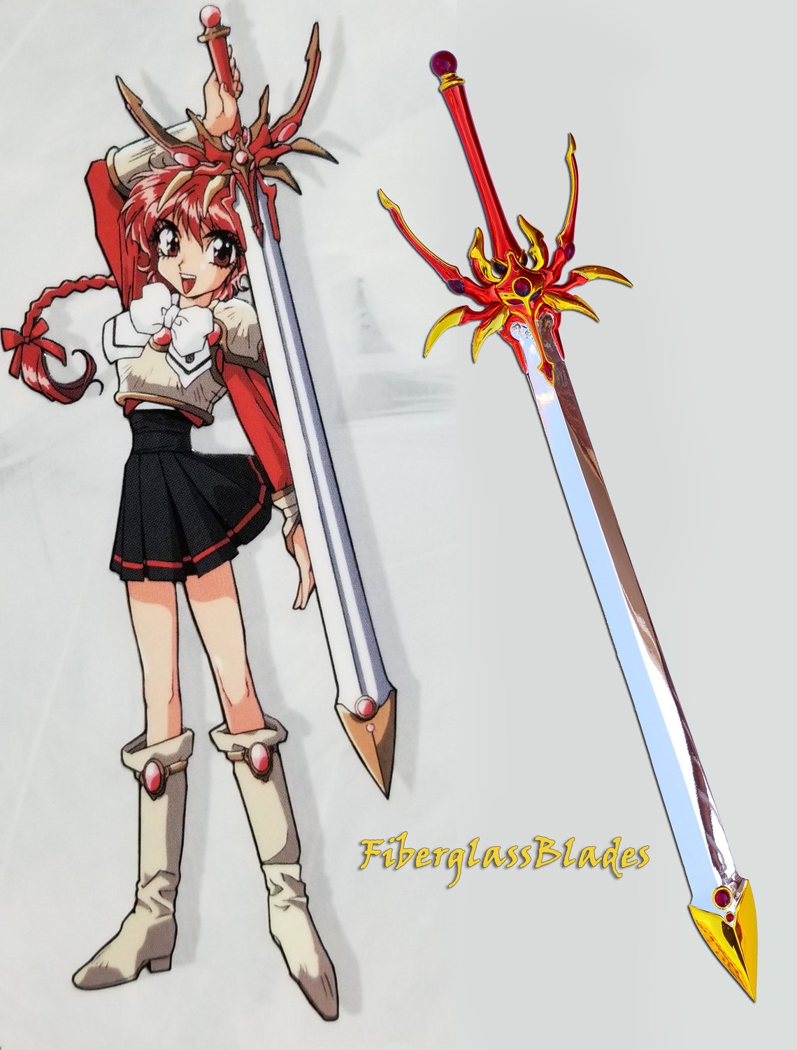Magic Knight Rayearth Hikaru's Sword - Etsy