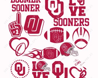 Oklahoma sooner svg | Etsy