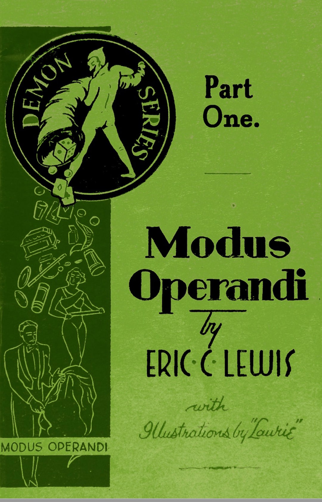 MODUS OPERANDI I / Vintage Magic Instruction Sheets - Etsy