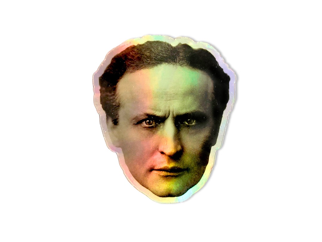 HOUDINI HOLOGRAPHIC Sticker - Etsy