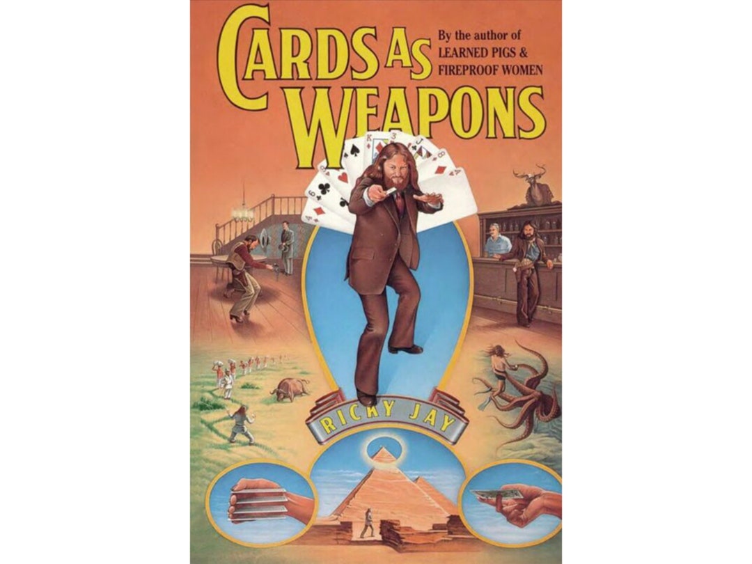 RICKY JAY Cards as Weapons POSTER - Etsy
