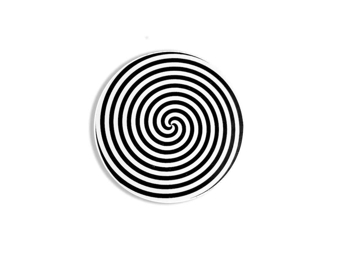HYPNOTIC SPIRAL Sticker - Etsy