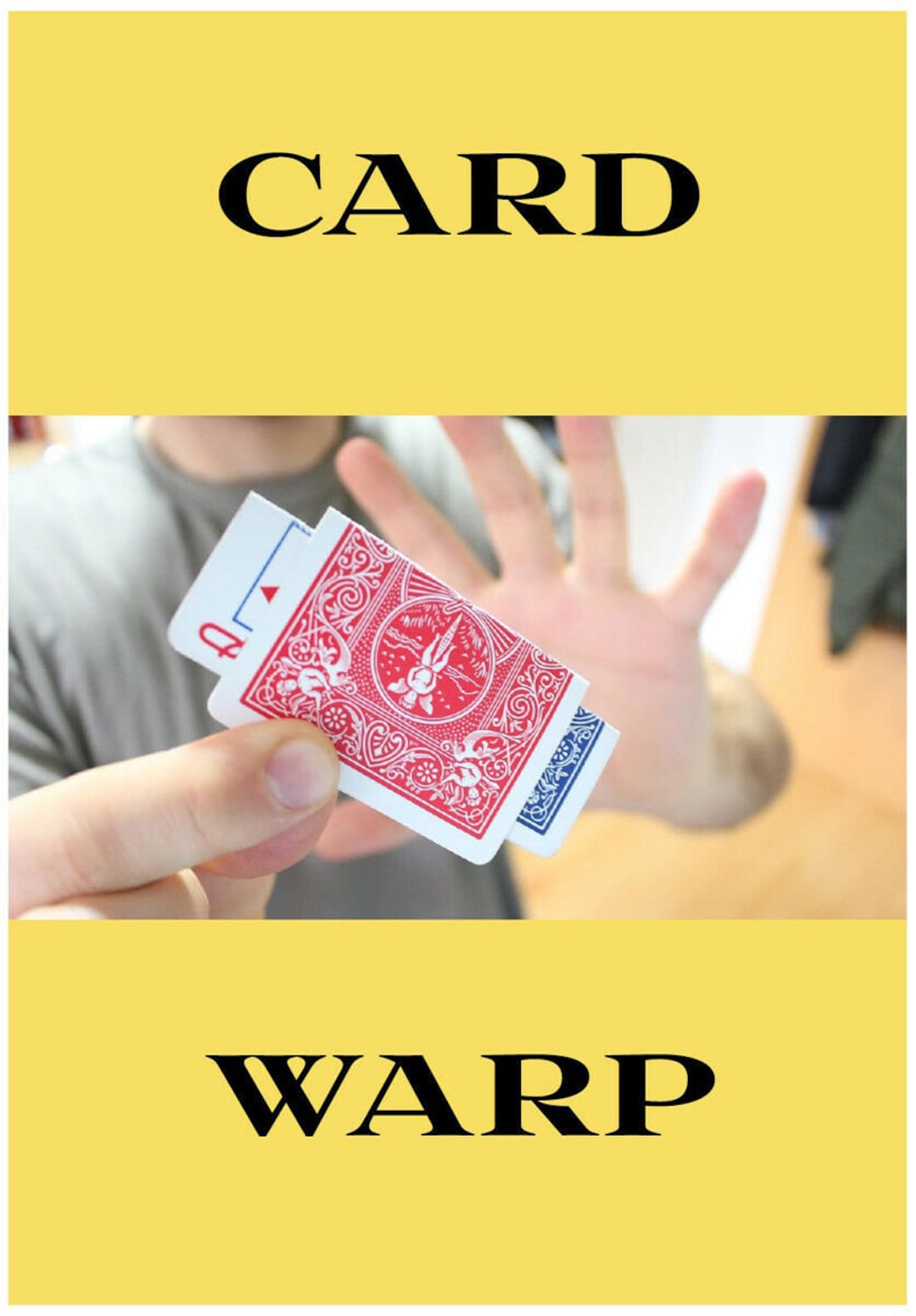 CARD WARP / Stunning Card Magic Trick Instructions - Etsy