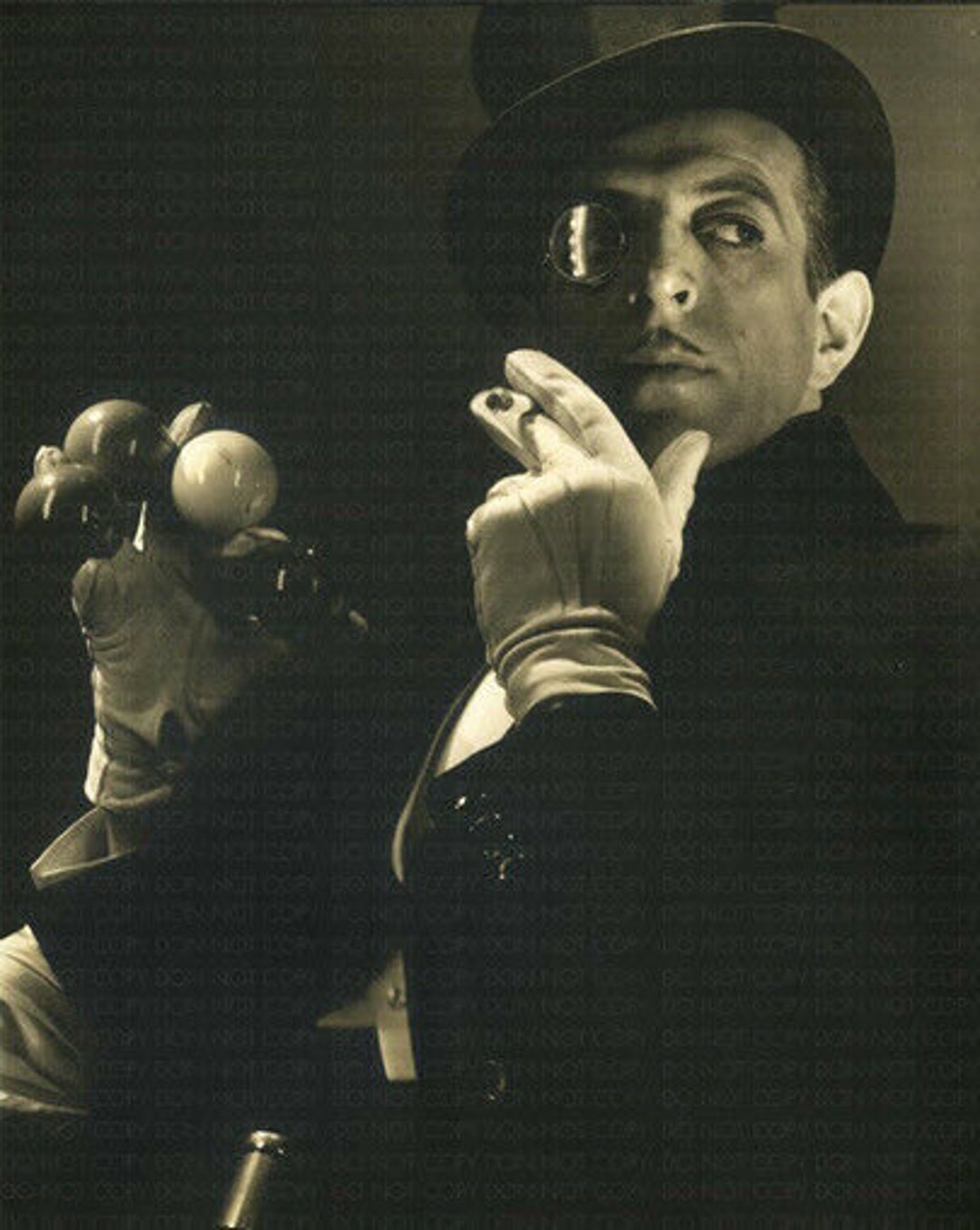 CARDINI 8X10 Sepia Publicity Photo / Archival Magician Photo Reprint - Etsy